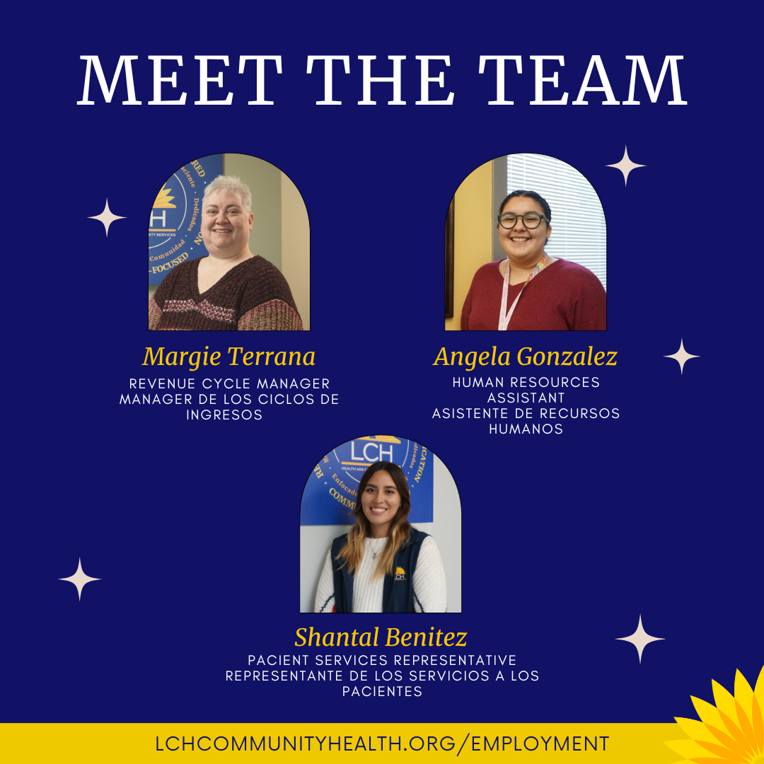 Meet our New Team Members - LCH Health & Community Services