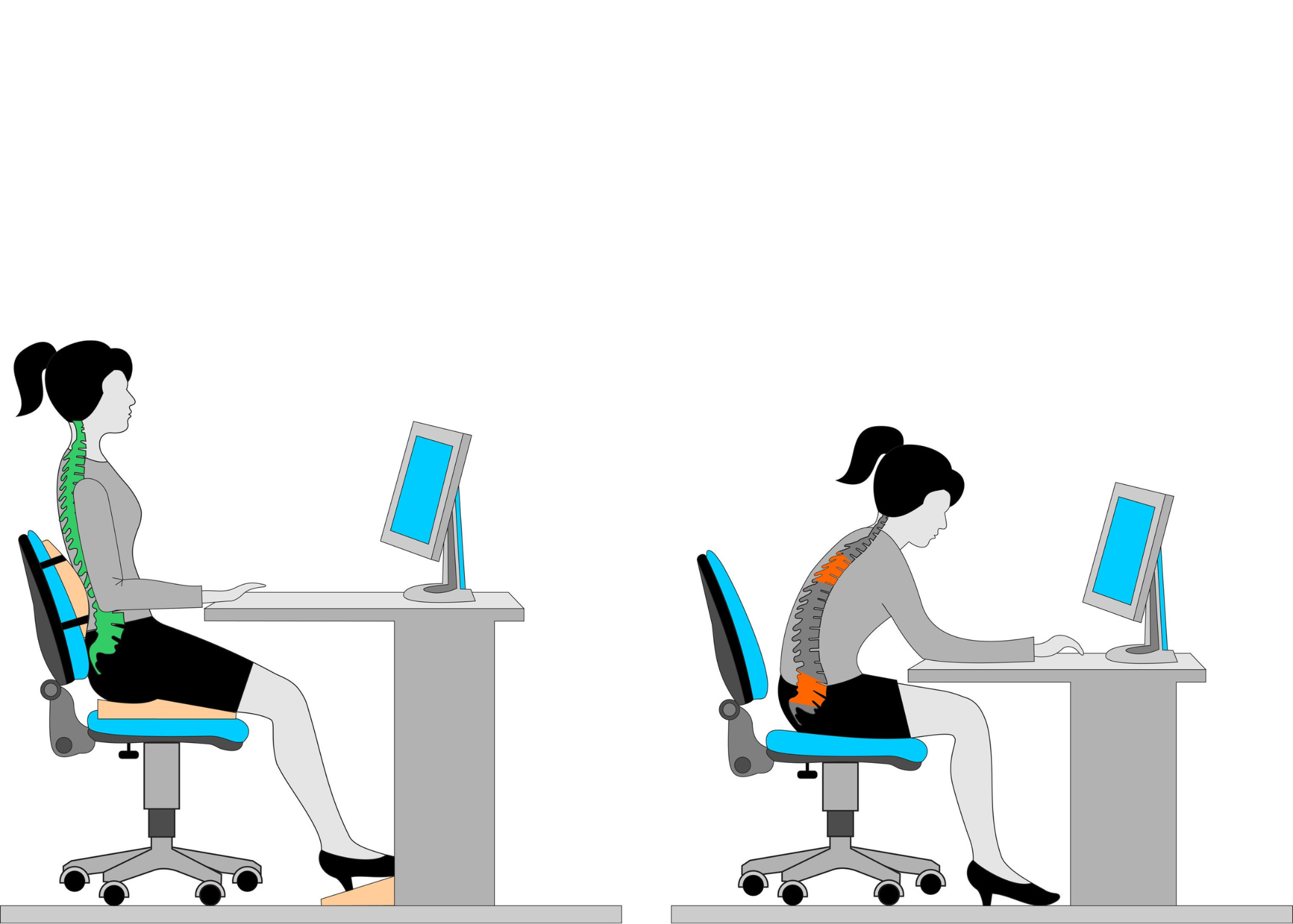 How to Minimize and Relieve Lower Back Pain from Your Desk Job - LCH ...